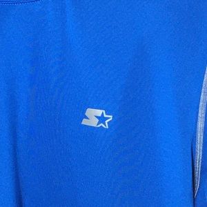 STARTER | Shirts | Starter Mens Xl Long Sleeve Blue Activewear Shirt ...
